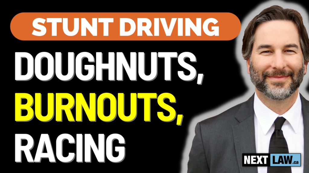 Stunt Driving: Beyond Speeding - Burnouts, Doughnuts & Racing