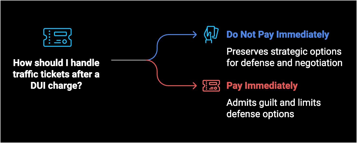 DUI and Traffic Tickets: Why Paying Hurts Your Case
