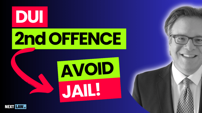 Avoid Jail Time for Second DUI in Ontario